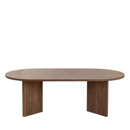 Drawer Couchtisch, Nussbaum, Holz, 60x40x119 cm, Wohnzimmer, Wohnzimmertische, Couchtische