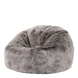 Icon Sitzsack, Grau, Kunststoff, 100 L, 1-Sitzer, 65x45x65 cm, Hergestellt in Deutschland, Wohnzimmer, Hocker, Sitzs&auml;cke, Kindersitzs&auml;cke