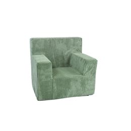Fortisline Kindersessel, Hellgr&uuml;n, Textil, Uni, Quadratisch, 51x47x33 cm, Oeko-Tex&reg; Standard 100, Kinder- & Jugendzimmer, Kinderm&ouml;bel, Kindersitzm&ouml;bel & -tische, Kindersessel & -sofas