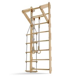 Juskys Sprossenwand, Natur, Holz, 62x57 cm, unisex, Spielzeug, Holzspielzeug