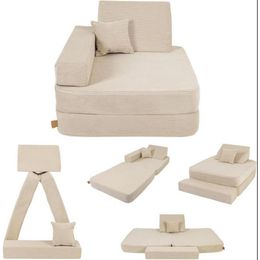 AngeLove Kindersessel, Beige, Textil, 80x24x80 cm, Kinder- & Jugendzimmer, Kinderm&ouml;bel, Kindersitzm&ouml;bel & -tische, Kindersessel & -sofas