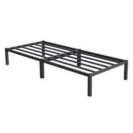ML-Design Metallbett, Anthrazit, Metall, Rechteckig, 90x200 cm, Schlafzimmer, Betten, Metallbetten