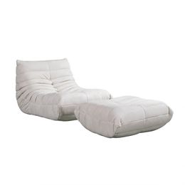 Home Deluxe Relaxsessel, Beige, Kunststoff, 102x70x87 cm, Wohnzimmer, Sessel, Relaxsessel