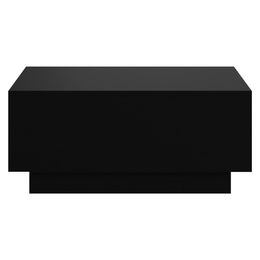 Mirjan24 Couchtisch, Schwarz, Holzwerkstoff, Rechteckig,Rechteckig, 90x40x60 cm, Wohnzimmer, Wohnzimmertische, Couchtische