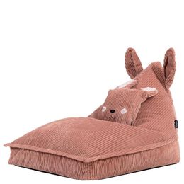 Icon Kindersitzsack, Pink, Textil, Tiere, 170 L, 72x66x102 cm, Hergestellt in Deutschland, Oeko-Tex&reg; Standard 100, Wohnzimmer, Hocker, Sitzs&auml;cke, Kindersitzs&auml;cke