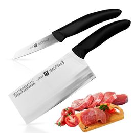 Zwilling Messerset, Silber, Metall, Rechteckig, rostfrei, Kochen, K&uuml;chenmesser, Messersets