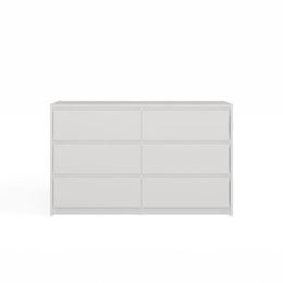 CDF Kommode, Wei&szlig;, Holzwerkstoff, 120x73.5x40 cm, Wohnzimmer, Kommoden & Sideboards, Kommoden