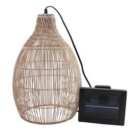 Lumisky Solaranh&auml;nger, Beige, Kunststoff, 30x42x30 cm, Lampen & Leuchten, Au&szlig;enbeleuchtung, Solarleuchten
