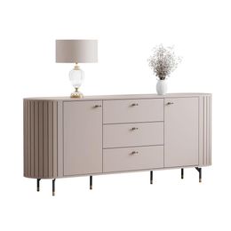 Lookway Kommode, Kaschmir, Holzwerkstoff, 190x81x40 cm, Wohnzimmer, Kommoden & Sideboards, Sideboards