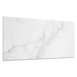 Wallfluent Wandpaneel, Wei&szlig; Hochglanz, Kunststoff, Rechteckig, 50x1.6x100 cm, Bilder und Zubeh&ouml;r, Wandbilder, Dekopaneele