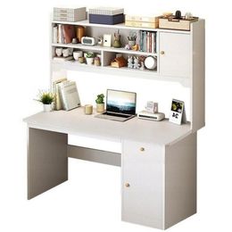 Schreibtisch,, Wei&szlig;, Holzwerkstoff, 120x165x43 cm, Arbeitszimmer, Schreibtische, B&uuml;rotische