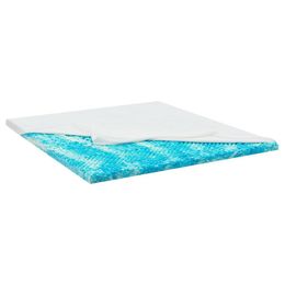 Juskys Topper, Wei&szlig;, Textil, 160x200 cm, Schlafzimmer, Matratzen Shop, Matratzenzubeh&ouml;r, Topper