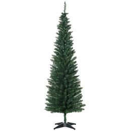 HOMCOM Weihnachtsbaum, Gr&uuml;n, Kunststoff, 180 cm, Dekoration, Weihnachtsdekoration, Weihnachtsb&auml;ume & Zubeh&ouml;r