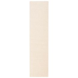 Snapstyle Hochflor, Creme, Textil, 80x400 cm, Teppiche & B&ouml;den, Teppiche, Teppichl&auml;ufer