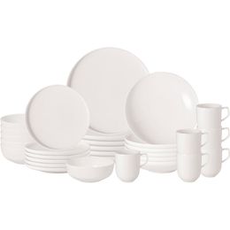 Villeroy & Boch Villeroy & Boch Kombiservice, Wei&szlig;, Keramik, 30-teilig, 2x2x2 cm, Essen & Trinken, Geschirr, Geschirr-Sets, Kombiservice