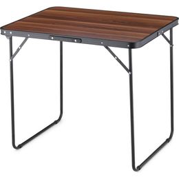 Outtec Gartenklapptisch, Braun, Holzwerkstoff, rechteckig, 80x70x60 cm, Gartenm&ouml;bel, Gartentische, Klapptische Garten