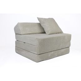 Fortisline Klappmatratze, Beige, Textil, Gestreift, 1-Sitzer, Quadratisch, 70x200 cm, Oeko-Tex&reg; Standard 100, Schlafzimmer, Matratzen Shop, Matratzen, Klappmatratzen