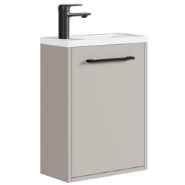 Badplaats G&auml;ste-Wc-M&ouml;belset, Kaschmir, Holz, Rechteckig, 40x50x22 cm, Badezimmer, Badezimmerschr&auml;nke, Waschtischkombinationen