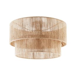 TecTake Deckenleuchte, Braun, Metall, 45x27.5x45 cm, CE, Lampen & Leuchten, Innenbeleuchtung, Deckenleuchten