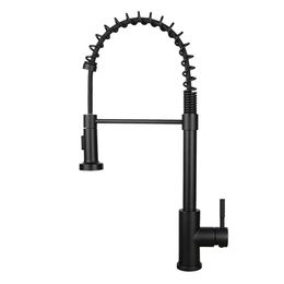 Nettlife K&uuml;chenarmatur, Schwarz, Metall, 6x55x24 cm, K&uuml;chen, K&uuml;chenausstattung, K&uuml;chenarmaturen