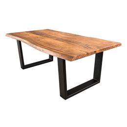 Riess Ambiente riess-ambiente Couchtisch, Braun, Holz, Holz, Rechteckig, 120x45x60 cm, Wohnzimmer, Wohnzimmertische, Couchtische