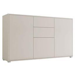 Mirjan24 Kommode, Kaschmir, Kunststoff, 2 Schubladen, Rechteckig, 141x93x41 cm, Wohnzimmer, Kommoden & Sideboards, Kommoden