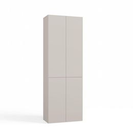 kommodly Hochschrank, Beige, Holzwerkstoff, 60x174x30 cm, Badezimmer, Badezimmerschr&auml;nke, Hochschr&auml;nke