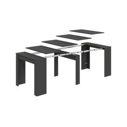Dmora Tisch, Schwarz, Holzwerkstoff, 90x78x51 cm, Wohnzimmer, Wohnzimmertische, Konsolentische