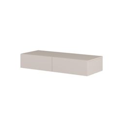 Masseno Konsolentisch, Kaschmir, Holzwerkstoff, 2 Schubladen, 90x16x35 cm, Wohnzimmer, Wohnzimmertische, Konsolentische