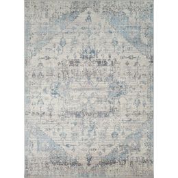 Livabliss Vintage-Teppich, Wei&szlig;, Textil, Orientalisch, Rechteckig, 200x275 cm, Oeko-Tex&reg; Standard 100, in verschiedenen Gr&ouml;&szlig;en erh&auml;ltlich, Teppiche & B&ouml;den, Teppiche, Vintage-Teppiche