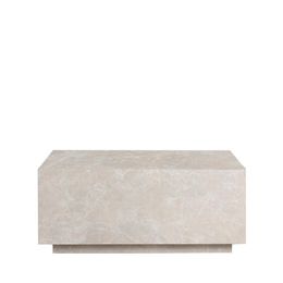 Drawer Couchtisch, Greige, Holzwerkstoff, 50x40x90 cm, Wohnzimmer, Wohnzimmertische, Couchtische