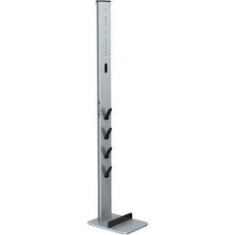 Xavax Standfu&szlig;-Organizer f. Akku Staubsauger, silber 110235