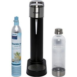 Philips Wassersprudler GoZero ADD4902BK Mattschwarz