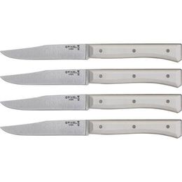 Opinel Tischmesserset Facette 4-teilig Wei&szlig;