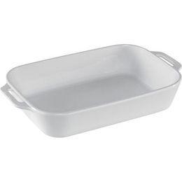 Staub Auflaufform Keramik, wei&szlig;, 34x24cm