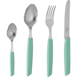 Victorinox Swiss Modern Besteck-Set 24 tlg. Mint-Gr&uuml;n