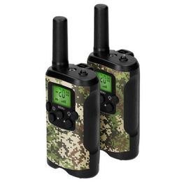 Alecto Walkie Talkie 2er Set f&uuml;r Kinder, 7 km Reichw., camoufl.