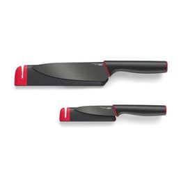 Joseph Joseph Slice&Sharpen 2er Set Messer inkl. Messersch&auml;rfer