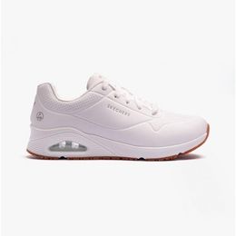 Skechers 108021EC UNO SR Damen Sneaker Wei&szlig;