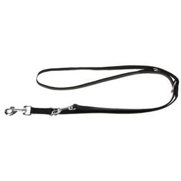 Kerbl VEGAS F&uuml;hrleine schwarz, ausschnallbar 22 mm 240 cm