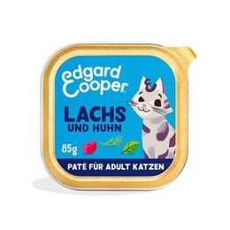 Edgard & Cooper Nassfutter Katze Adult Pat&eacute; Lachs und Huhn 32x85 g