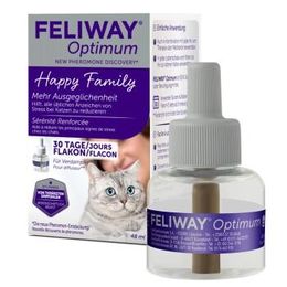 Feliway Optimum Nachf&uuml;llflakon reduziert Konfliktverhalten 48ml