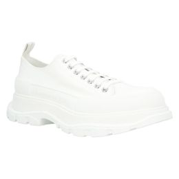 Alexander McQueen &ndash; Tread Slick &ndash; Schn&uuml;rschuhe in Wei&szlig;