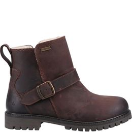 Hush Puppies - M&auml;dchen Stiefel "Mini Wakely", Leder (Braun)