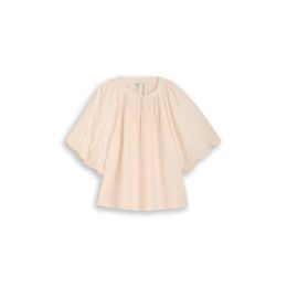 Tom Tailor Denim Damen Bluse mit Streifenmuster, orange, Gestreift, Gr. XL