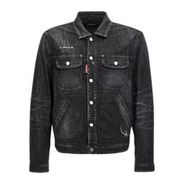 Dsquared2 Easy Wash Jeansjacke Schwarz