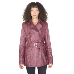 Damen Trenchcoat aus Nappaleder-Mosul