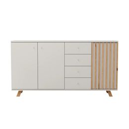 H&ouml;ffner Sideboard Harmony &brvbar; creme &brvbar; Ma&szlig;e (cm): B: 160 H: 85 T: 40.0 &raquo; H&ouml;ffner