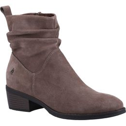Hush Puppies Iris Wildleder Damen Taupe Stiefel