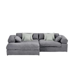 Smart Ecksofa Lianea &brvbar; grau &brvbar; Ma&szlig;e (cm): B: 291 H: 86 T: 208.0